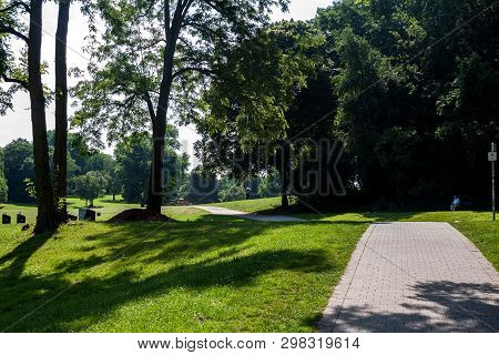 Beautiful Park Scene Image & Photo (Free Trial) | Bigstock