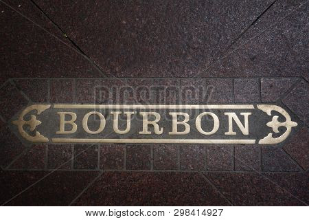 Bourbon Street Sign Image & Photo (Free Trial) | Bigstock