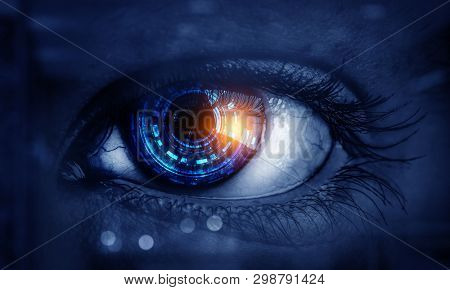 Abstract High Tech Eye Image & Photo (Free Trial) | Bigstock