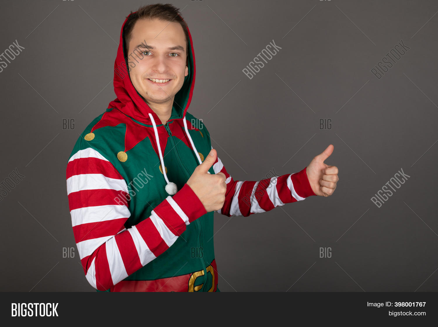 Man Wearing Grinch Image & Photo (Free Trial) | Bigstock