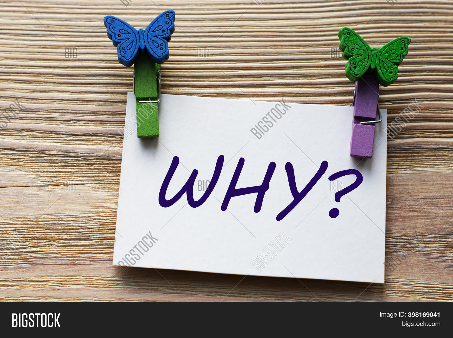 Why? - Word On White Image & Photo (Free Trial) | Bigstock
