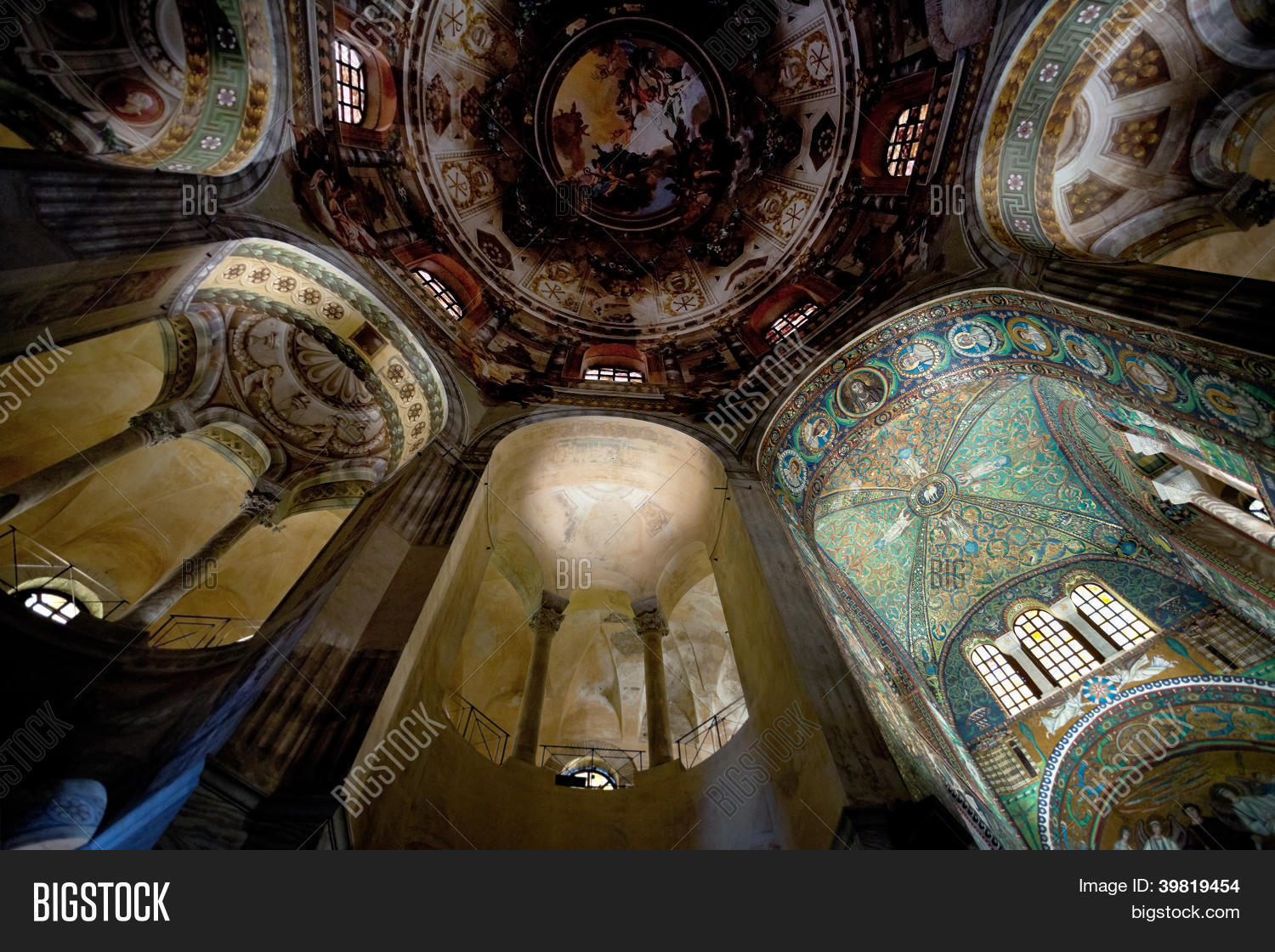 Ceiling Mosaic Image & Photo (Free Trial) | Bigstock