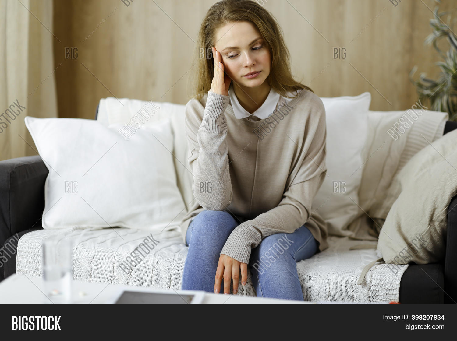 Tired Upset Woman Image & Photo (Free Trial) | Bigstock