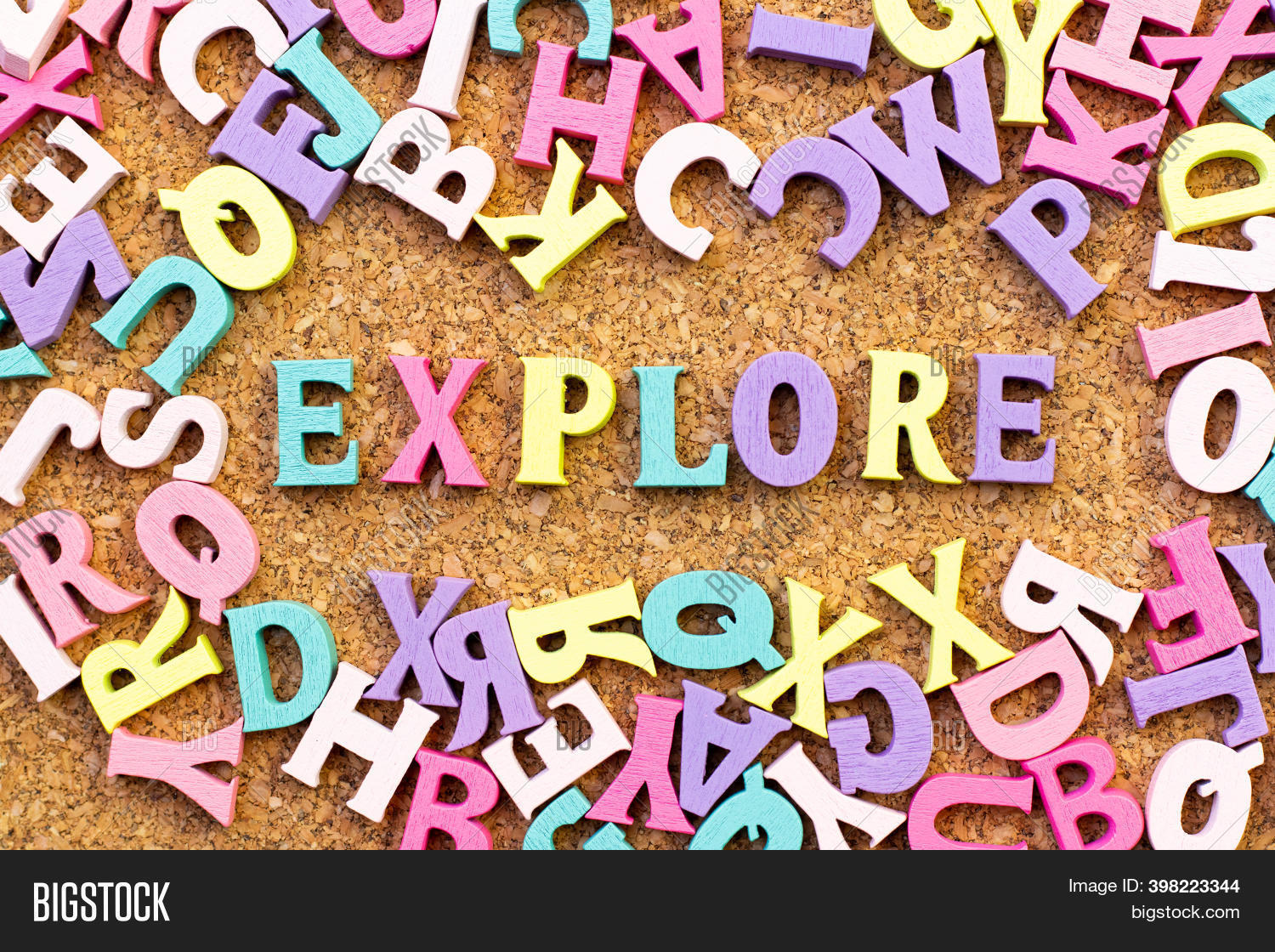 Color Alphabet Word Image & Photo (Free Trial) | Bigstock