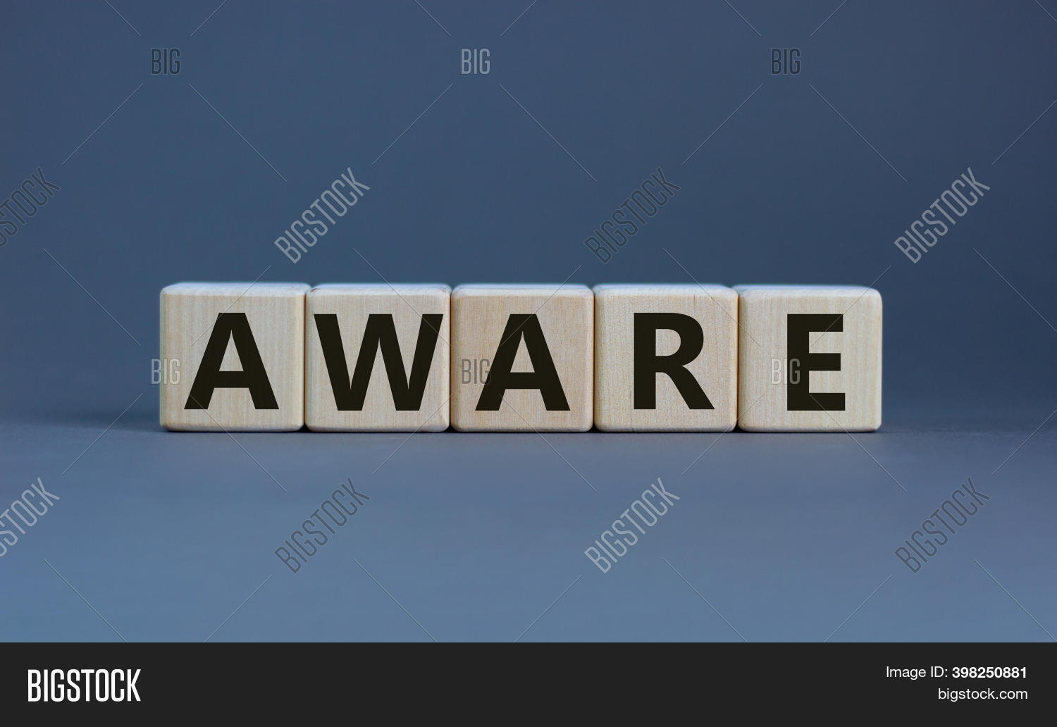 Aware Symbol. Wooden Image & Photo (Free Trial) | Bigstock
