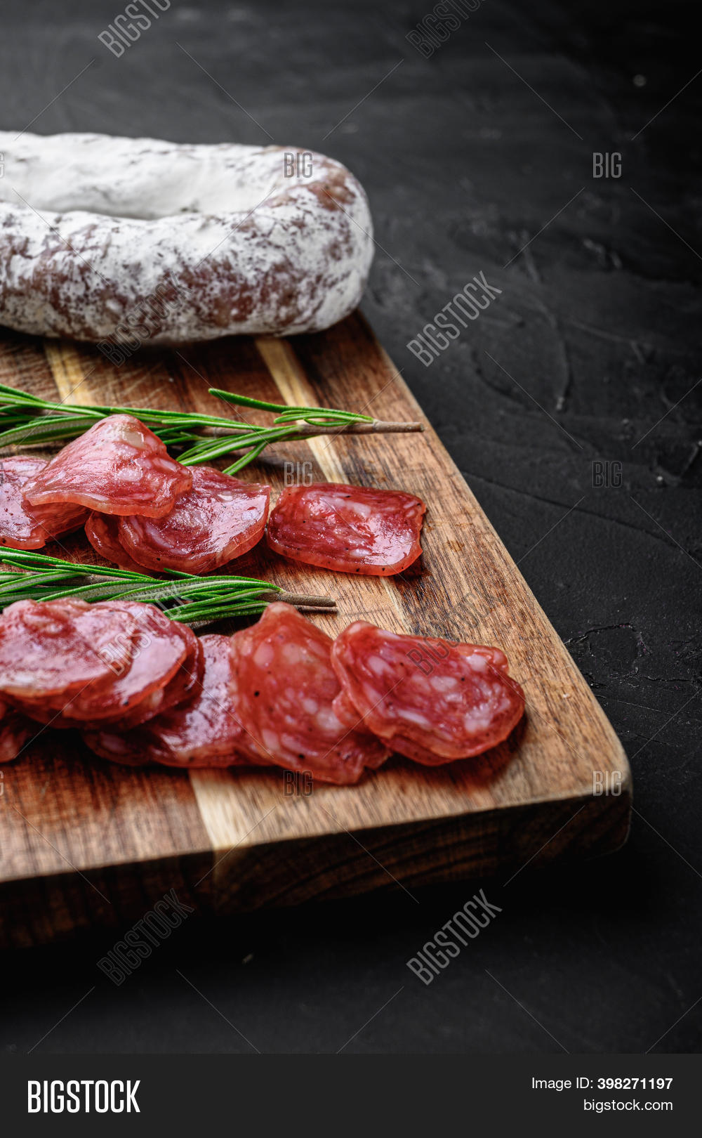 Fuet Salami Wurst Cut Image & Photo (Free Trial) | Bigstock