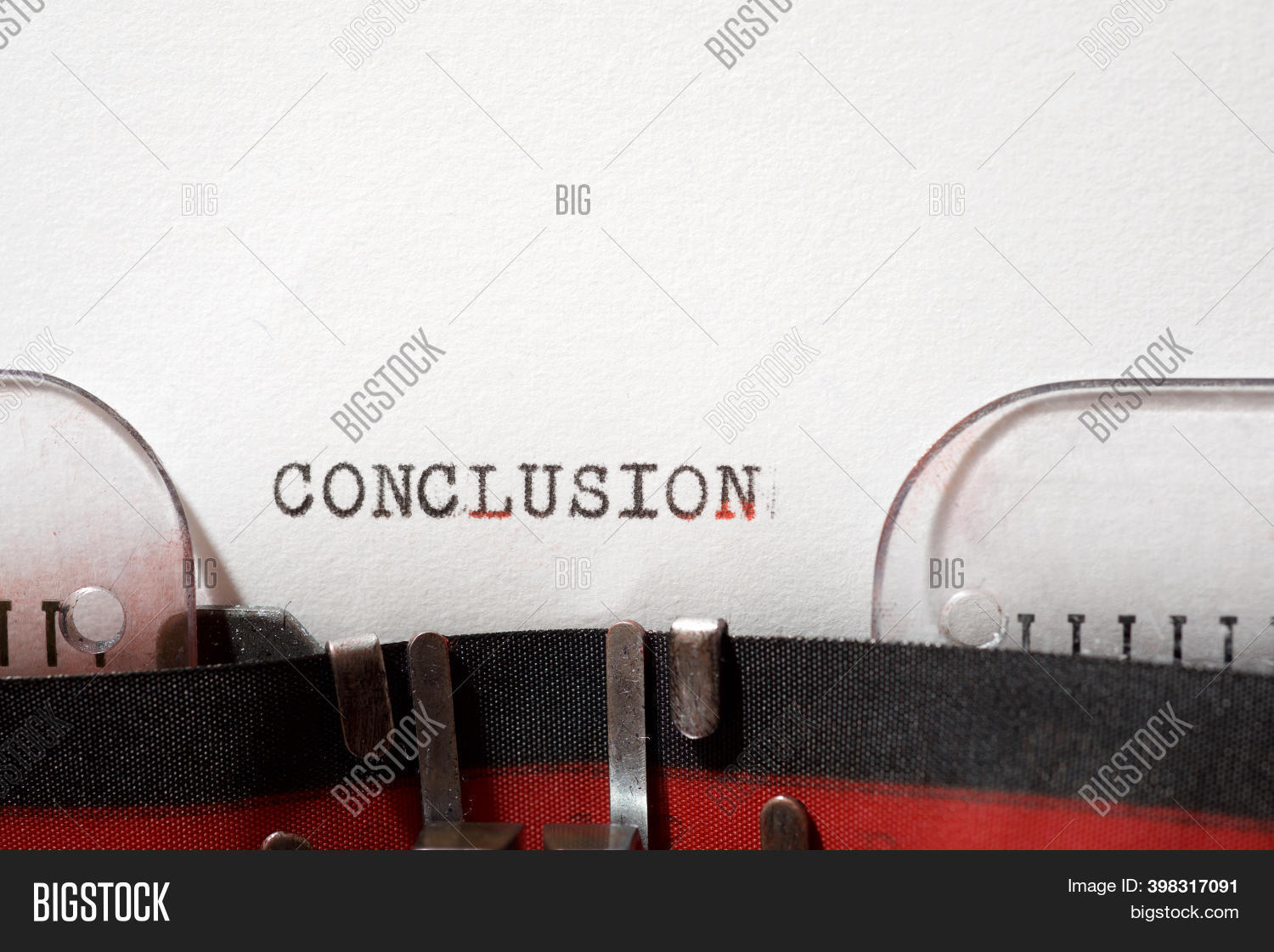 Conclusion Word Image & Photo (Free Trial) | Bigstock