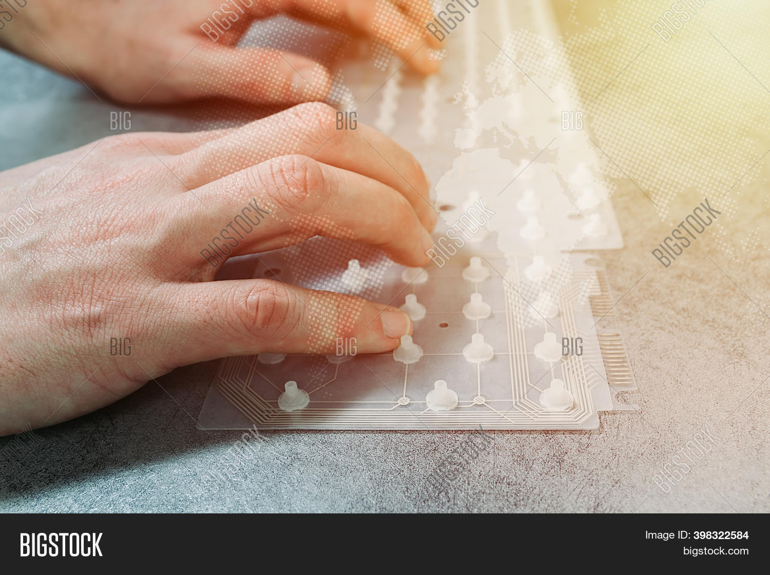 Man Hand Typing On Image & Photo (Free Trial) | Bigstock