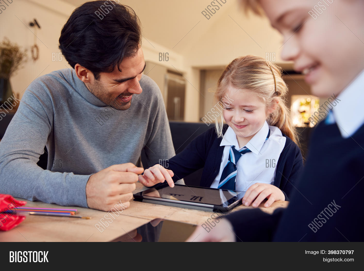 Father Helping Image & Photo (Free Trial) | Bigstock