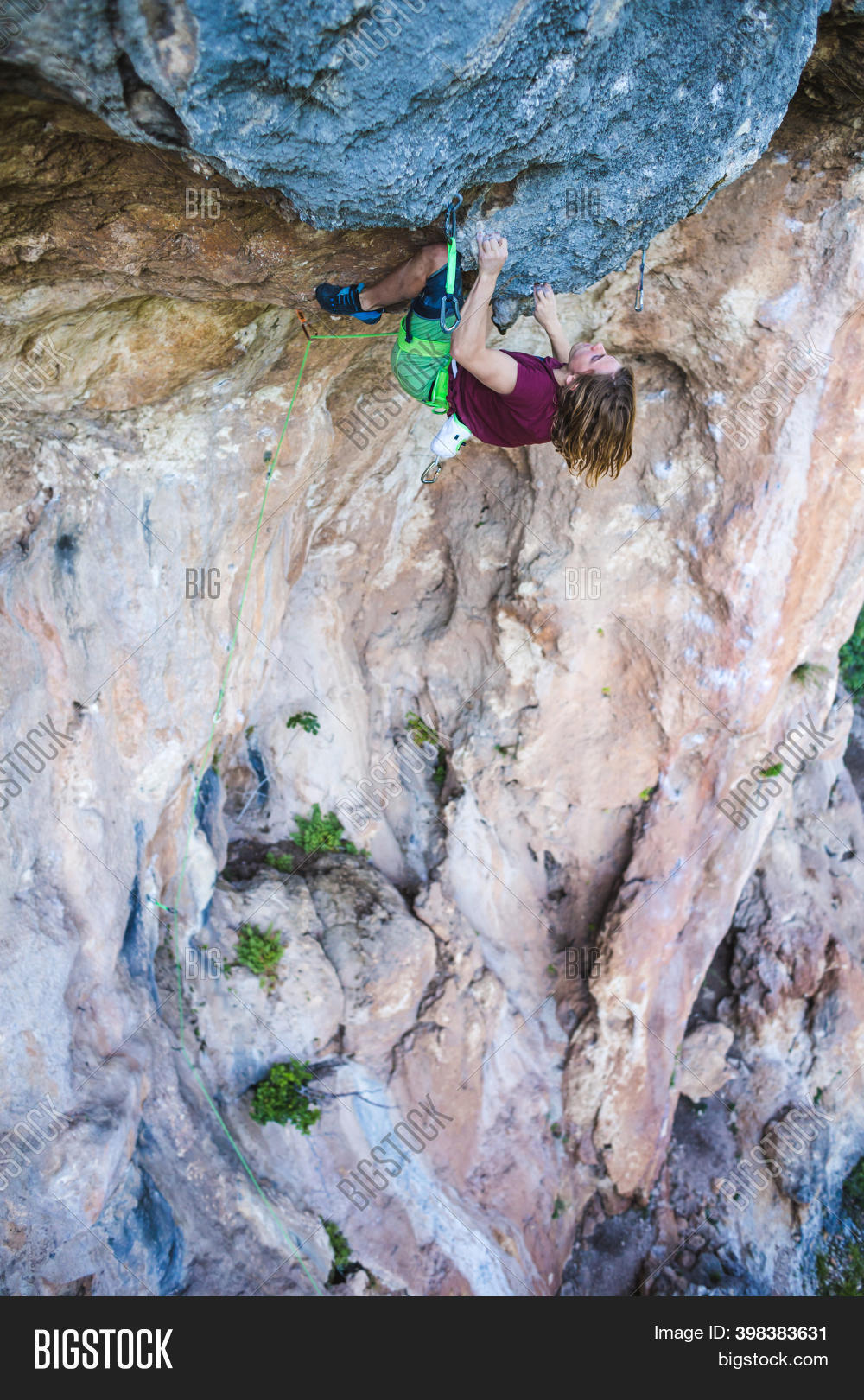 Young Athlete Climbs Image & Photo (Free Trial) | Bigstock