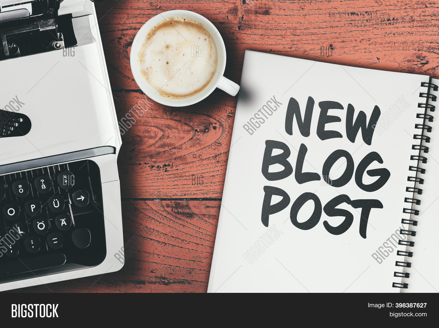 Text New Blog Post Image & Photo (Free Trial) | Bigstock
