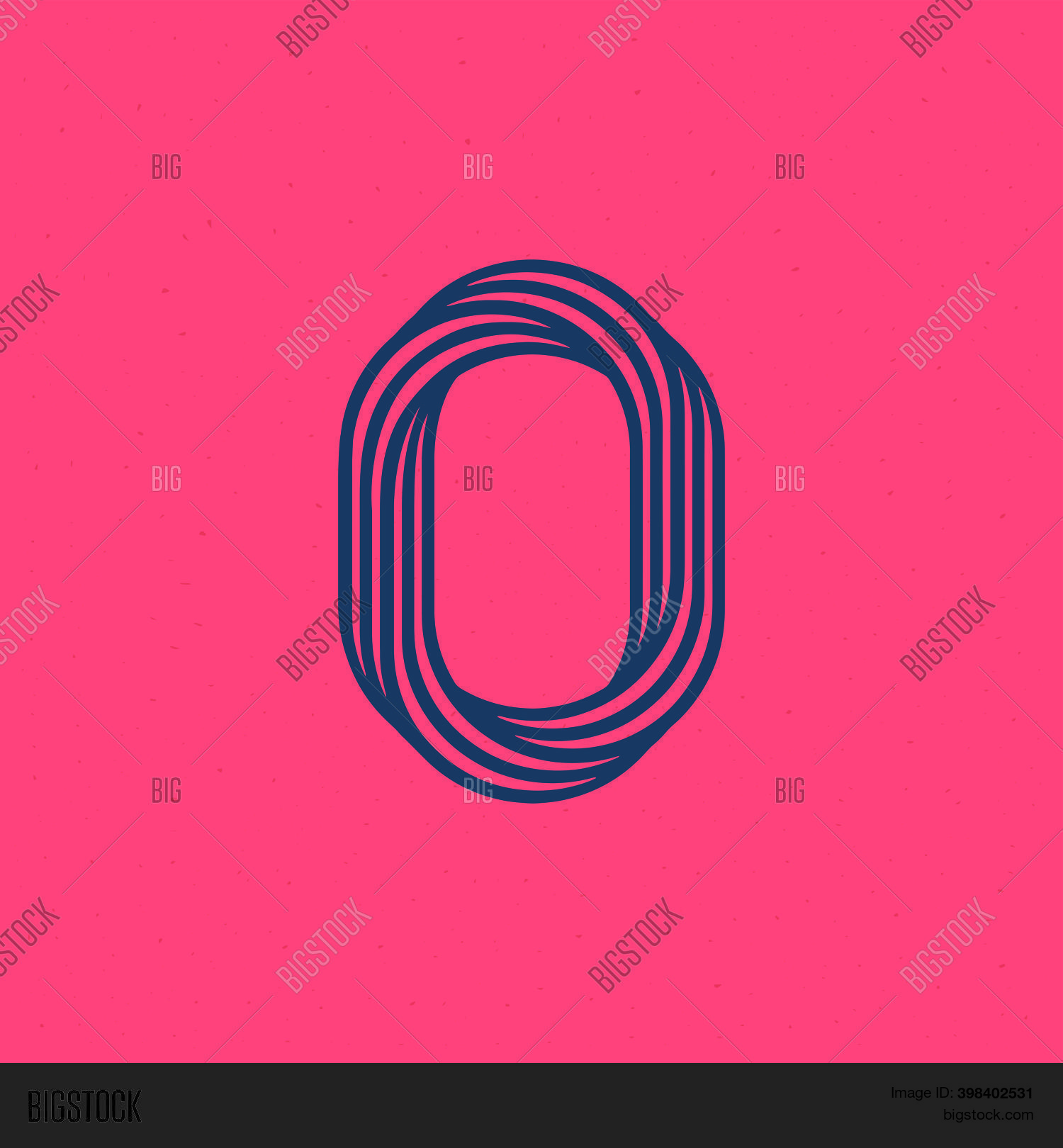 Number Zero Logo Made Vector & Photo (Free Trial) | Bigstock