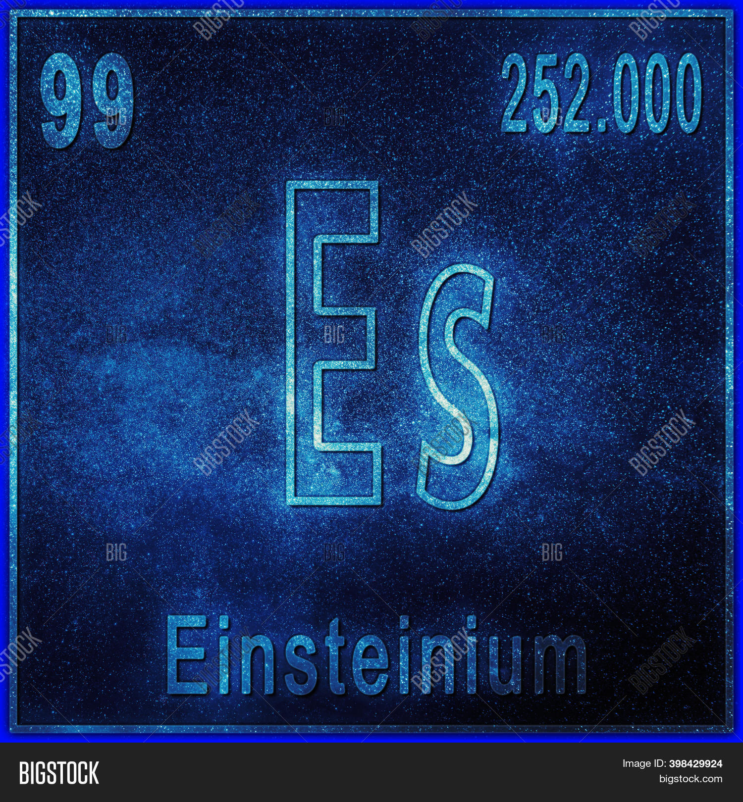 Einsteinium Chemical Image & Photo (Free Trial) | Bigstock