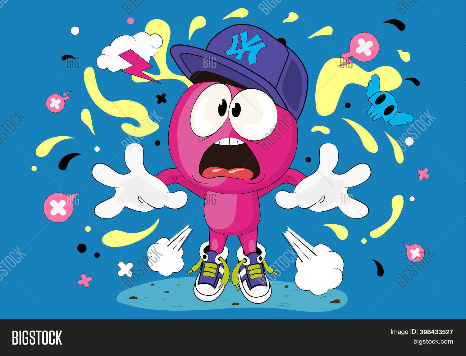 Cartoon Scared Boy. Image & Photo (Free Trial) | Bigstock