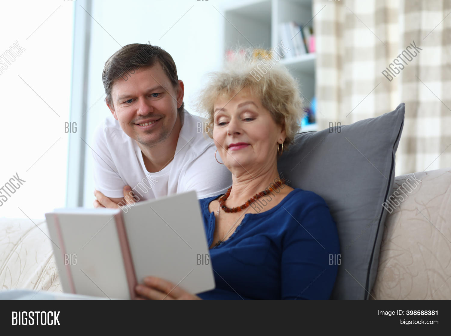 Old Mom Son Look Image & Photo (Free Trial) | Bigstock