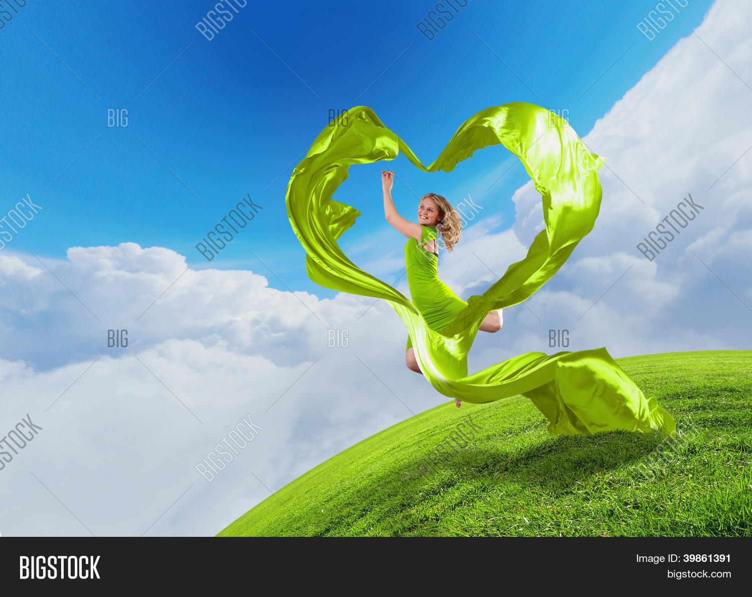 Female Dancer Heart Image & Photo (Free Trial) | Bigstock