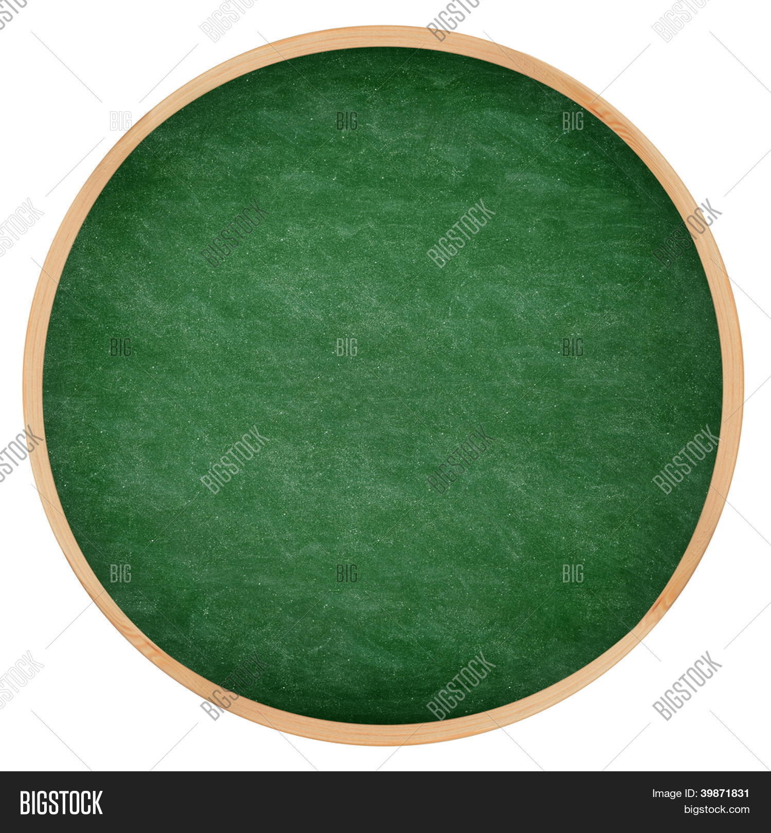 Round Green Chalkboard Image & Photo (Free Trial) | Bigstock
