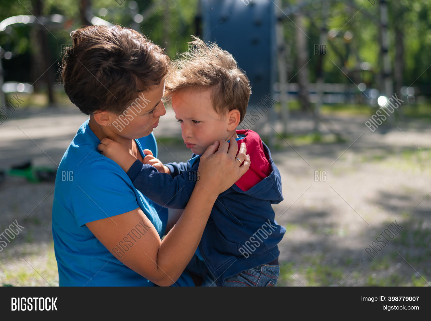 Woman Gently Hugs Her Image & Photo (Free Trial) | Bigstock