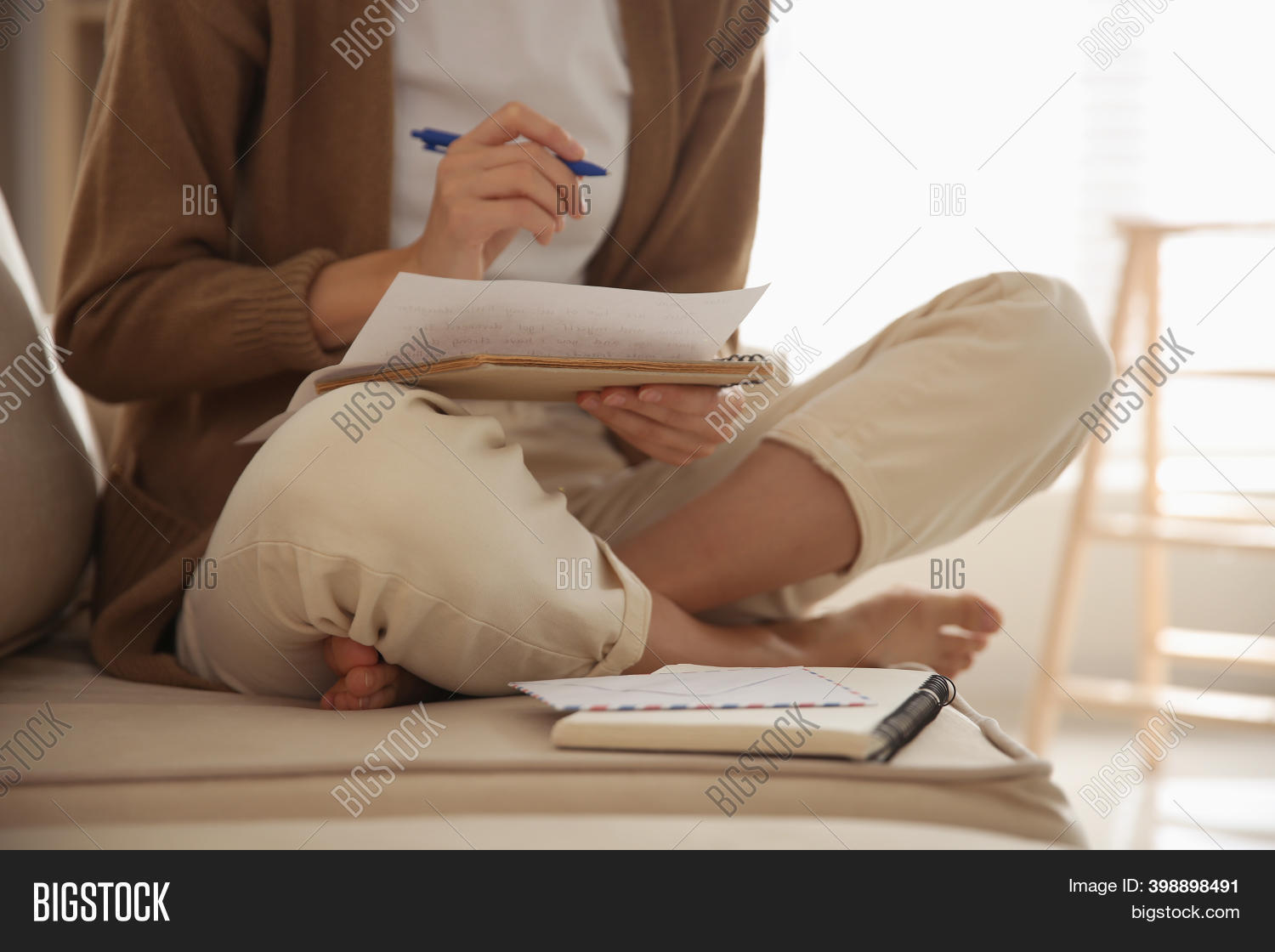 Woman Writing Letter Image & Photo (Free Trial) | Bigstock