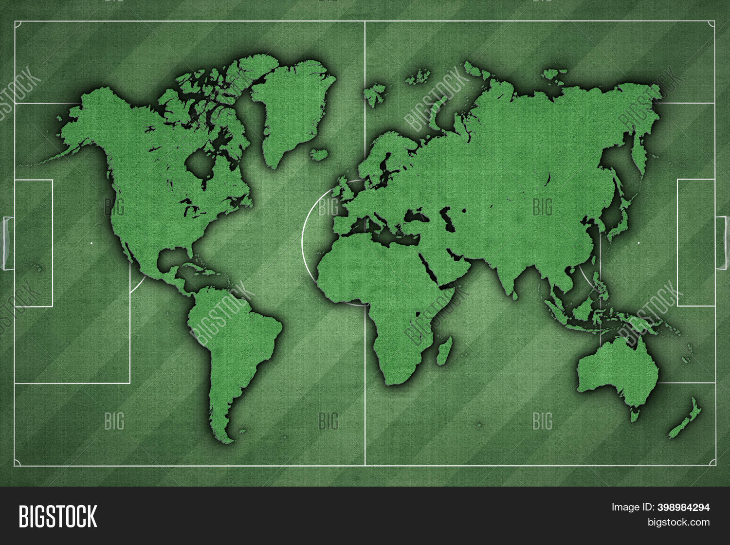 World Map soccer Image & Photo (Free Trial) | Bigstock