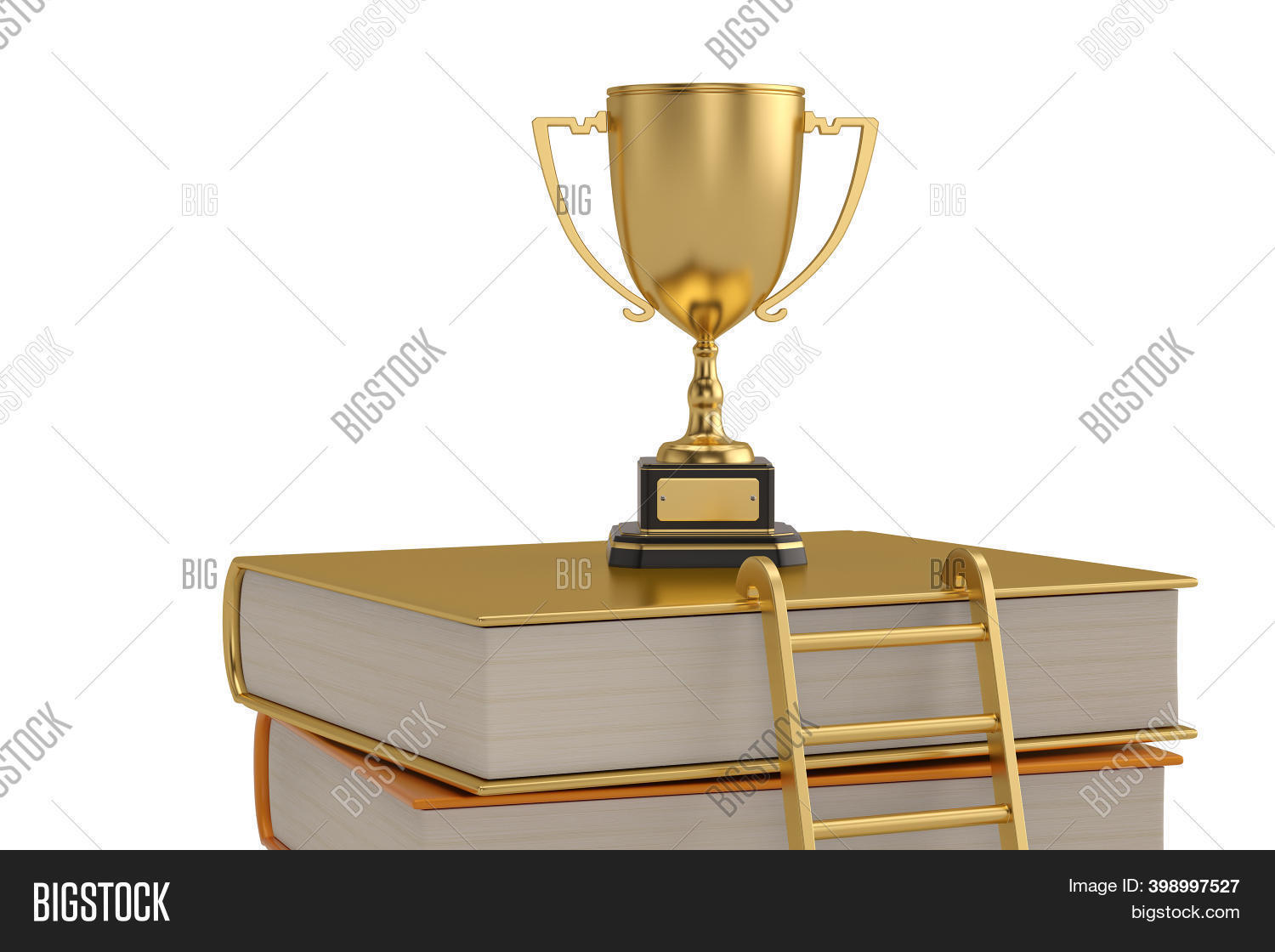 Golden Trophy On Top Image & Photo (Free Trial) | Bigstock