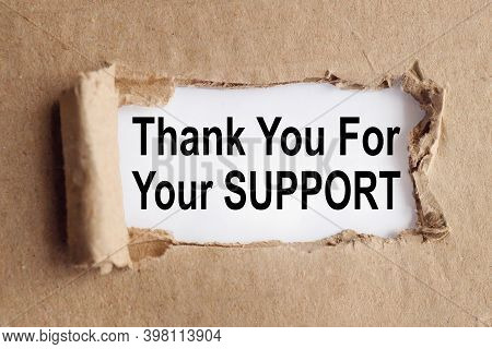 Thank You Your Support Image & Photo (Free Trial) | Bigstock