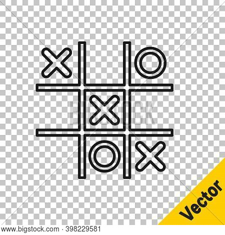 Black Line Tic Tac Vector & Photo (Free Trial) | Bigstock