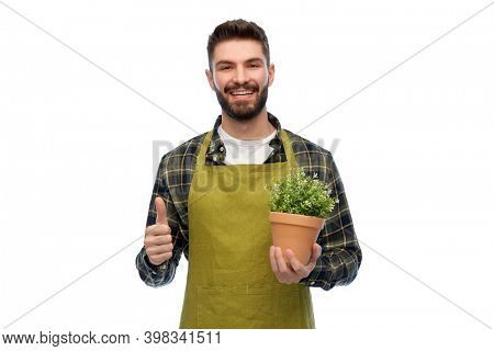 People Gardening White Background