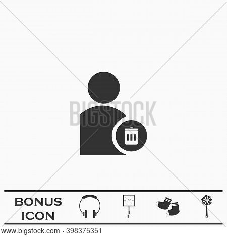 Remove Contact Icon Vector & Photo (Free Trial) | Bigstock
