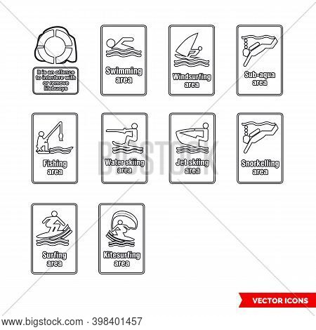 General Water Safety Vector & Photo (Free Trial) | Bigstock