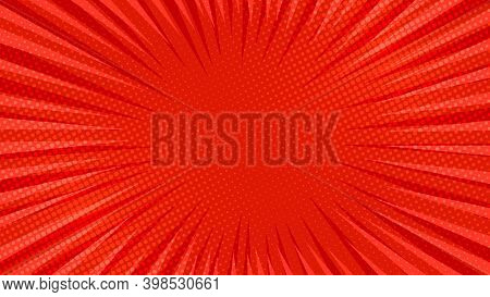 Red Comic Book Page Vector & Photo (Free Trial) | Bigstock