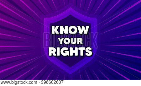 Know Your Rights Vector & Photo (Free Trial) | Bigstock