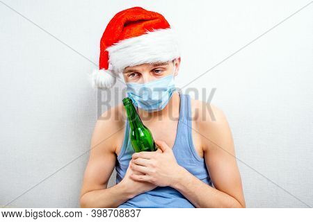 Young Man Santa Hat Image & Photo (Free Trial) | Bigstock