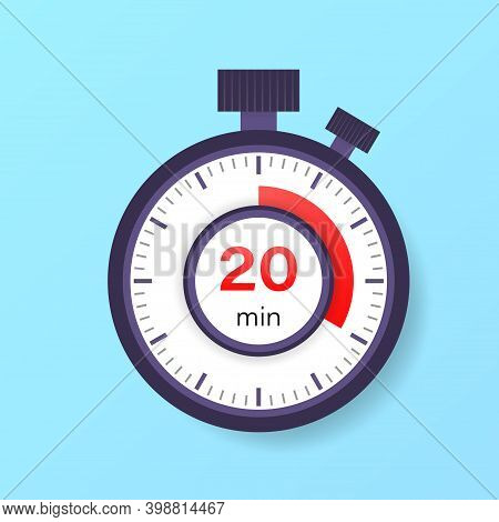 20 Minutes Timer. Vector & Photo (Free Trial) | Bigstock