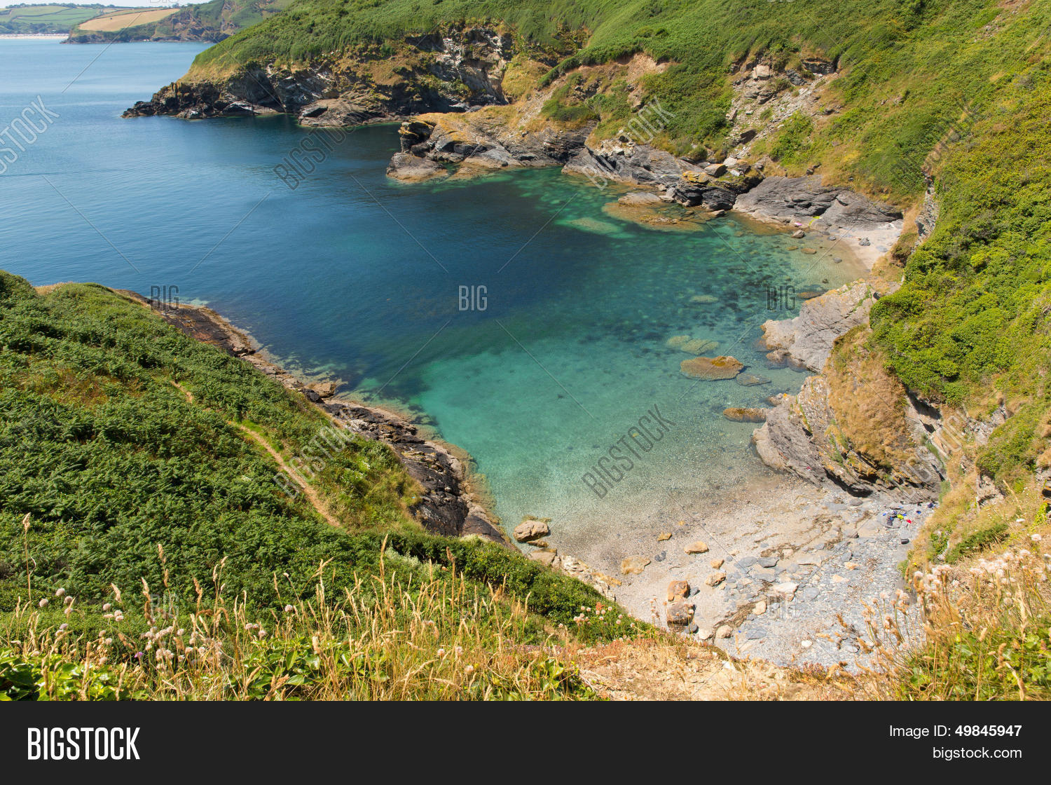 Secluded Beach Cove Image & Photo (Free Trial) | Bigstock