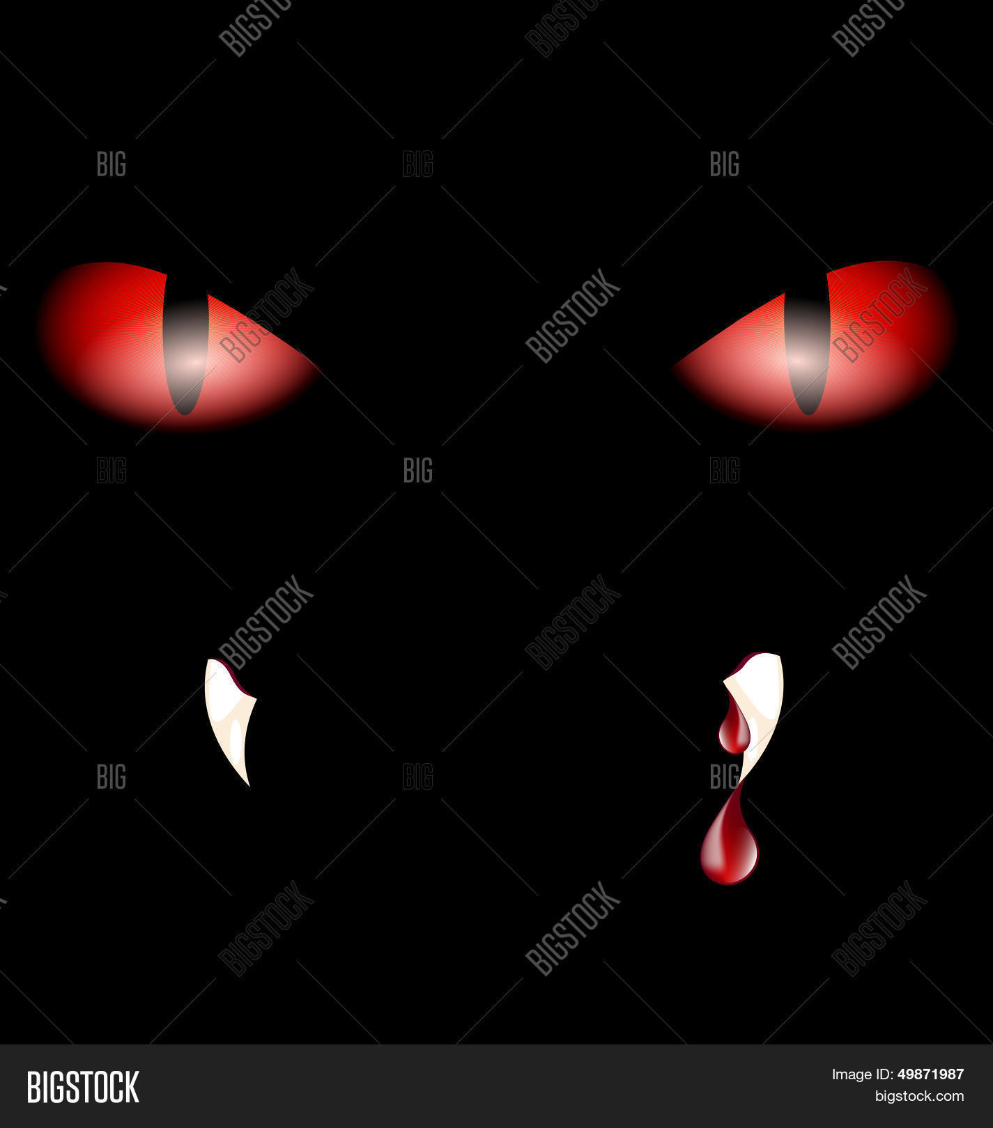 Red Eyes Drops Vector & Photo (Free Trial) | Bigstock