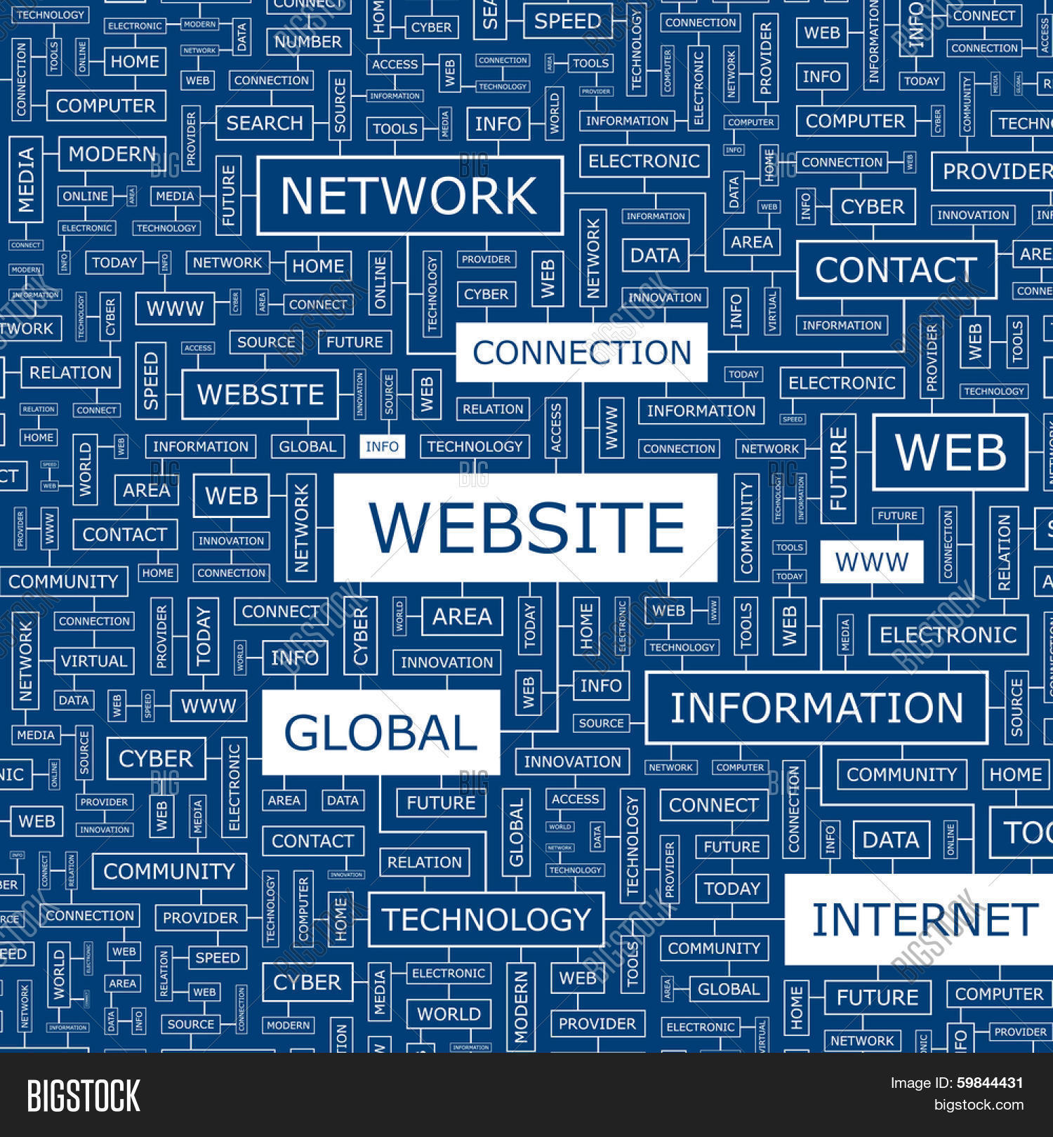 WEBSITE. Word Cloud Vector & Photo (Free Trial) | Bigstock