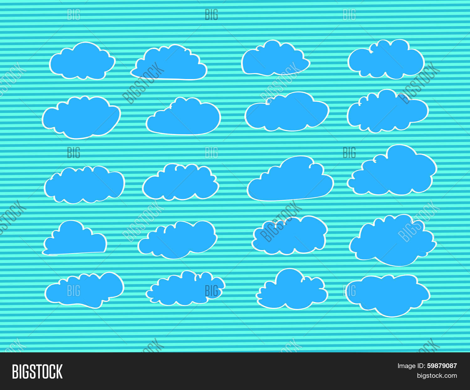 Images Design Clouds Vector & Photo (Free Trial) | Bigstock