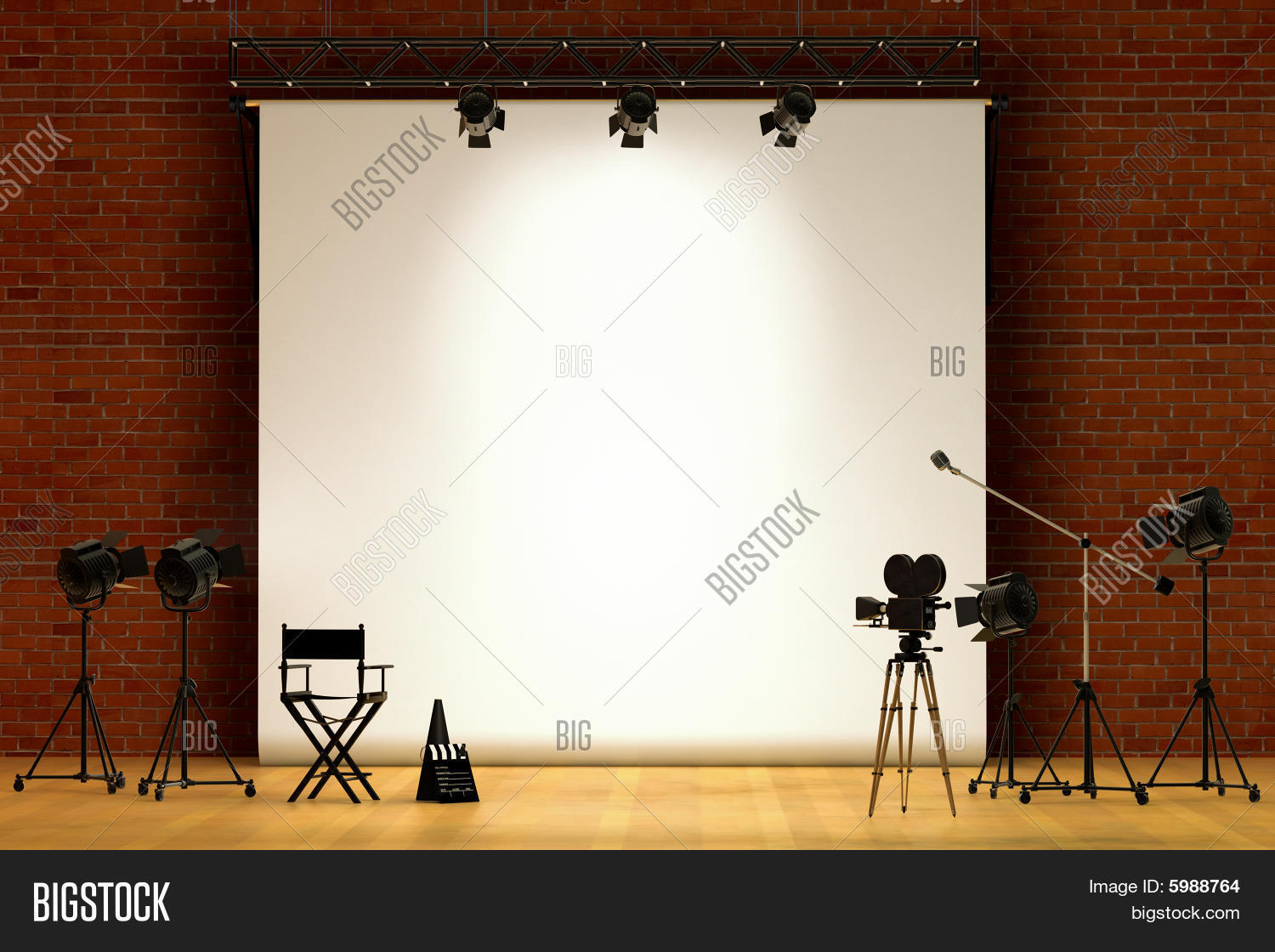 Movie Set Image & Photo (Free Trial) | Bigstock