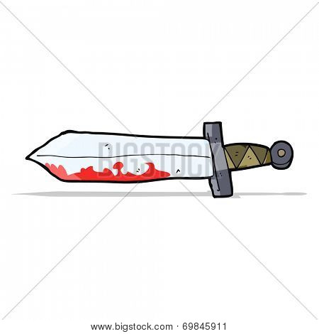 Cartoon Bloody Sword Image & Photo (Free Trial) | Bigstock