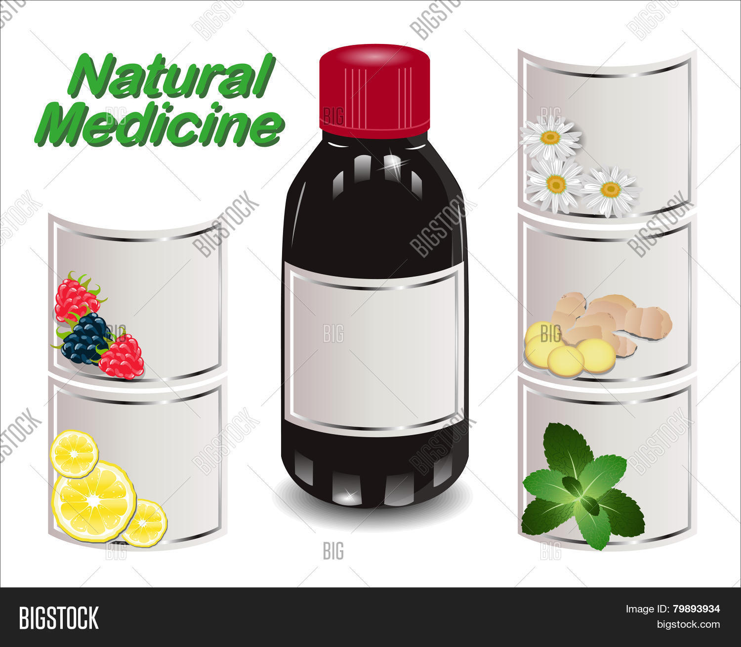 Medical Syrup Vector & Photo (Free Trial) | Bigstock