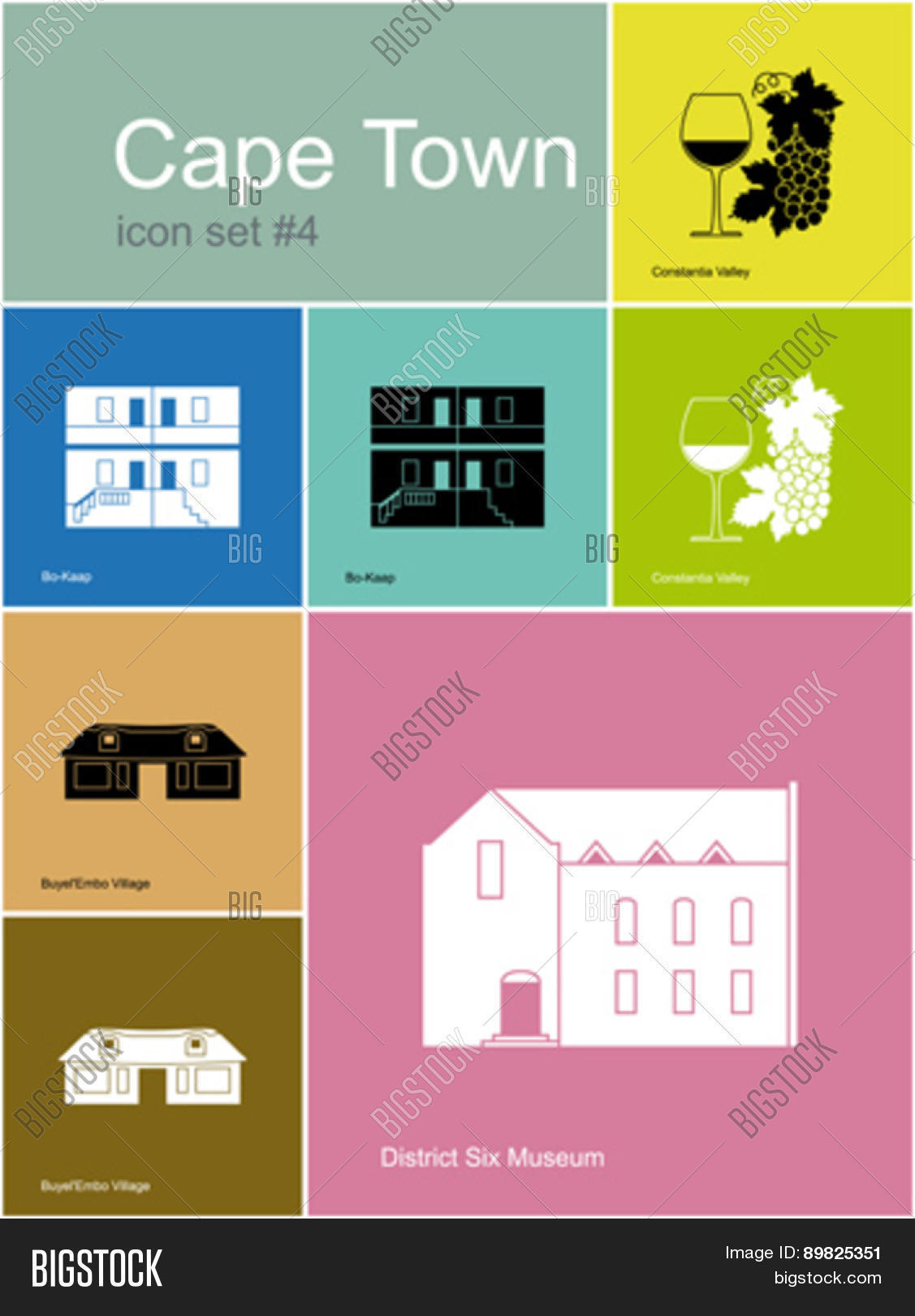 Landmarks Cape Town. Vector & Photo (Free Trial) | Bigstock