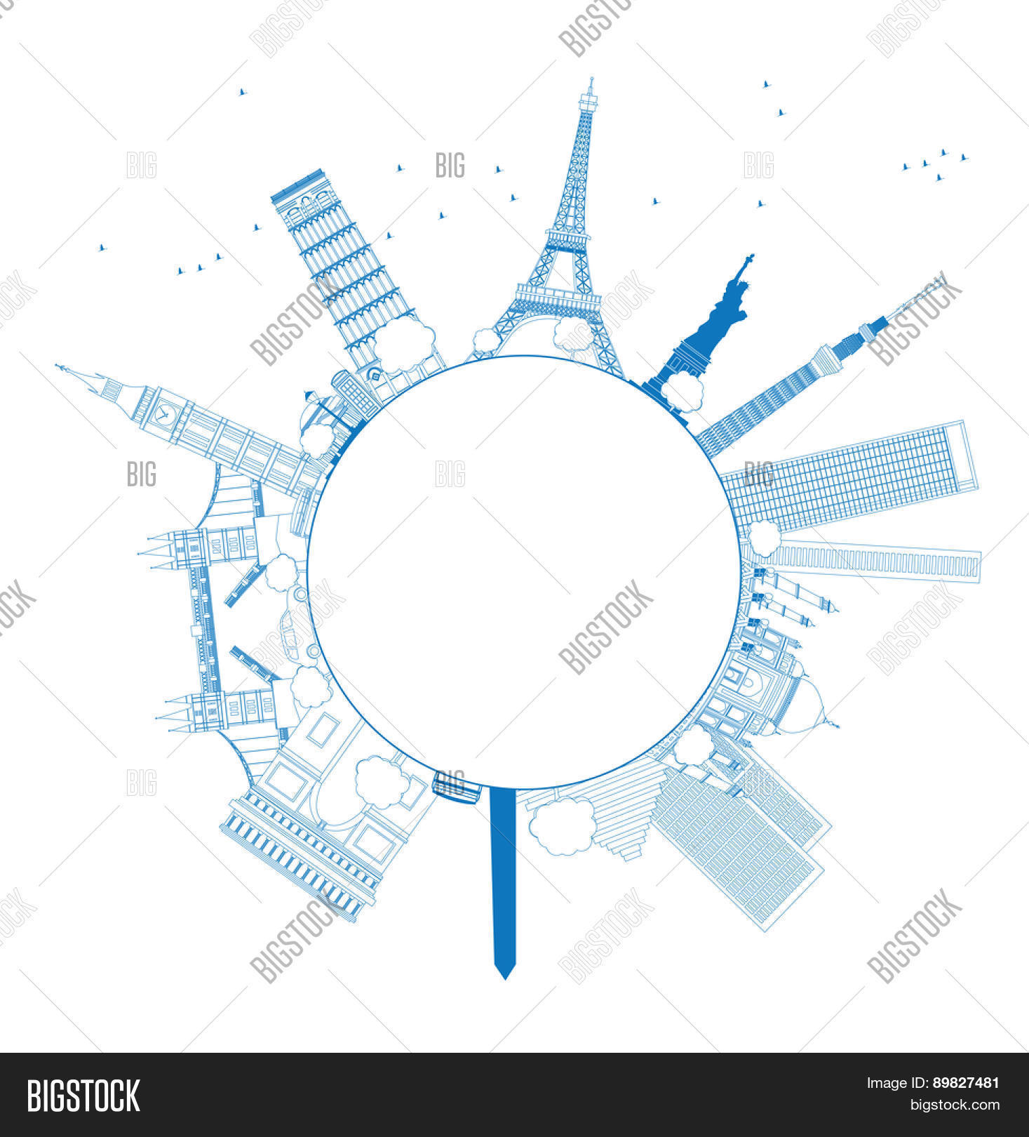 Outline Famous Image & Photo (Free Trial) | Bigstock