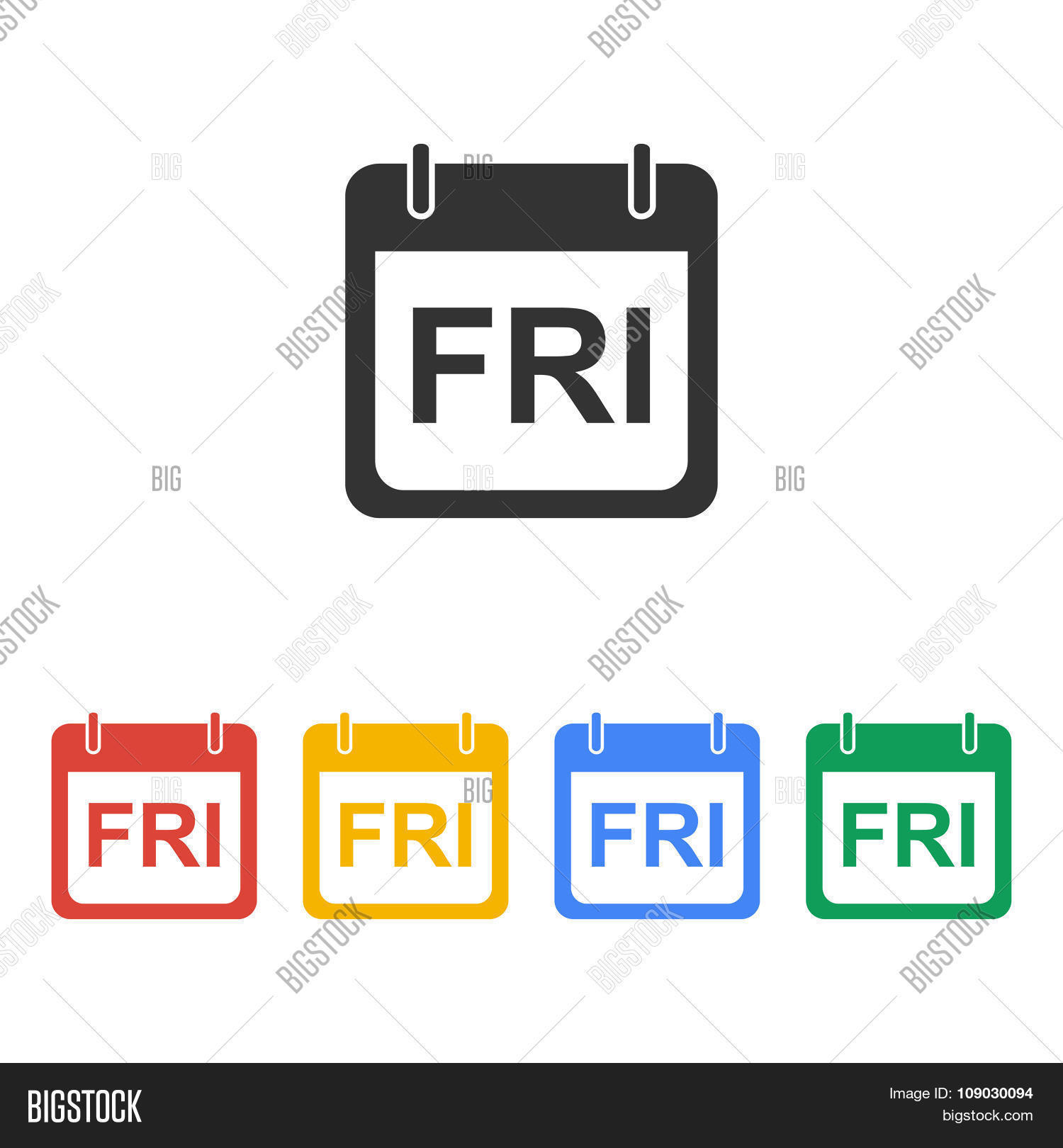Days Week. Modern Vector & Photo (Free Trial) | Bigstock