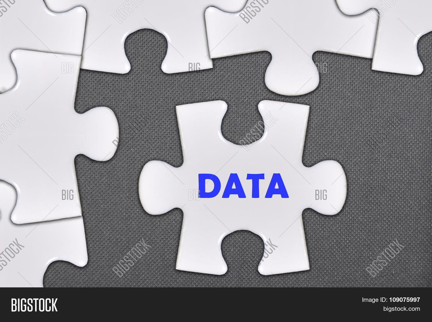 Jigsaw Puzzle Written Image & Photo (Free Trial) | Bigstock