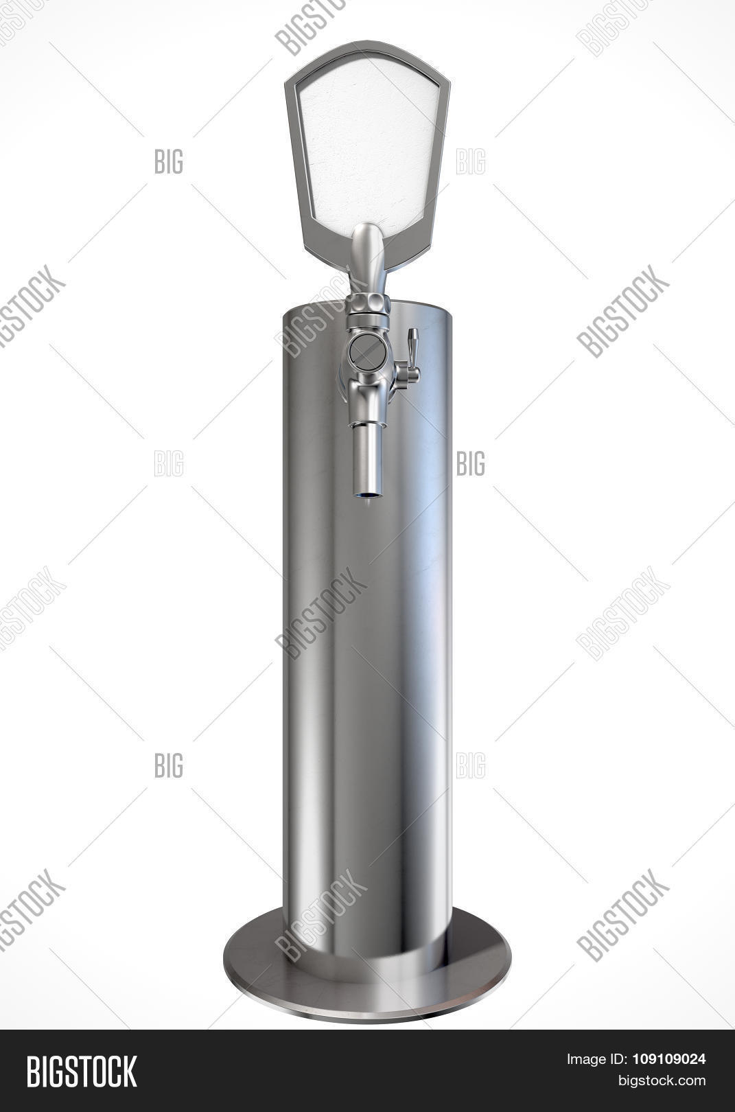 Beer Tap Isolated Image & Photo (Free Trial) | Bigstock