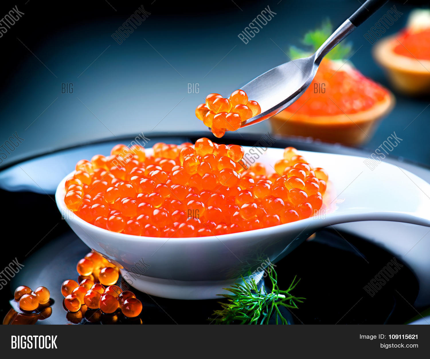 Caviar. Red Caviar Image & Photo (Free Trial) | Bigstock