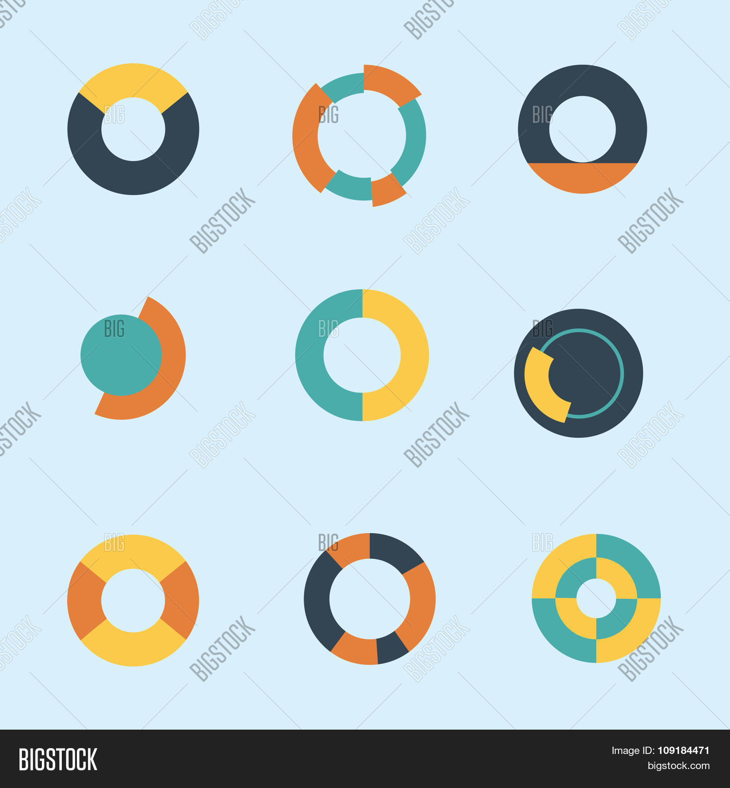 Contour Icons. Set Vector & Photo (Free Trial) | Bigstock