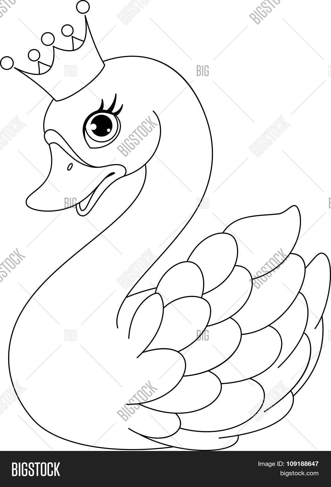 Swan Princess Vector & Photo (Free Trial) | Bigstock