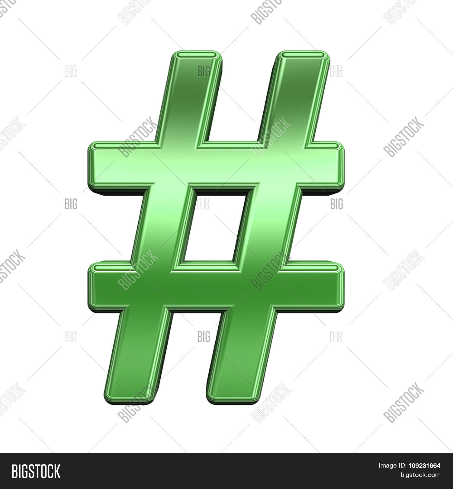 Number Mark Shiny Image & Photo (Free Trial) | Bigstock